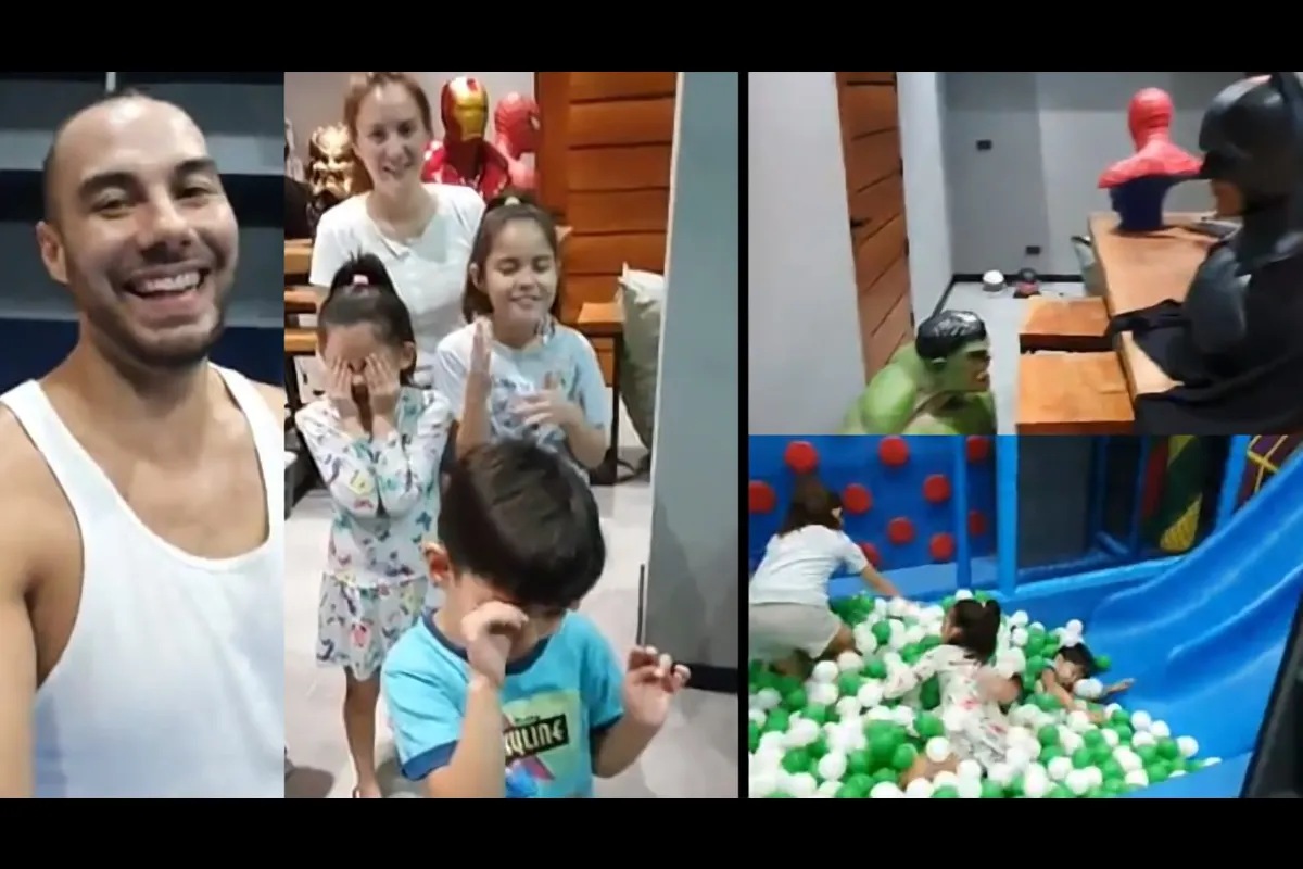 Doug and Cheska Kramer surprise kids with big playroom | ABS-CBN ...