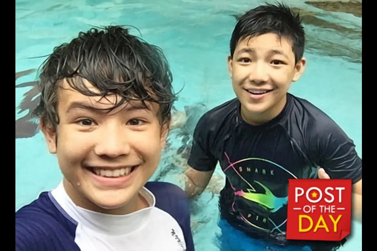 Best buds Darren and JK go swimming! | ABS-CBN Entertainment