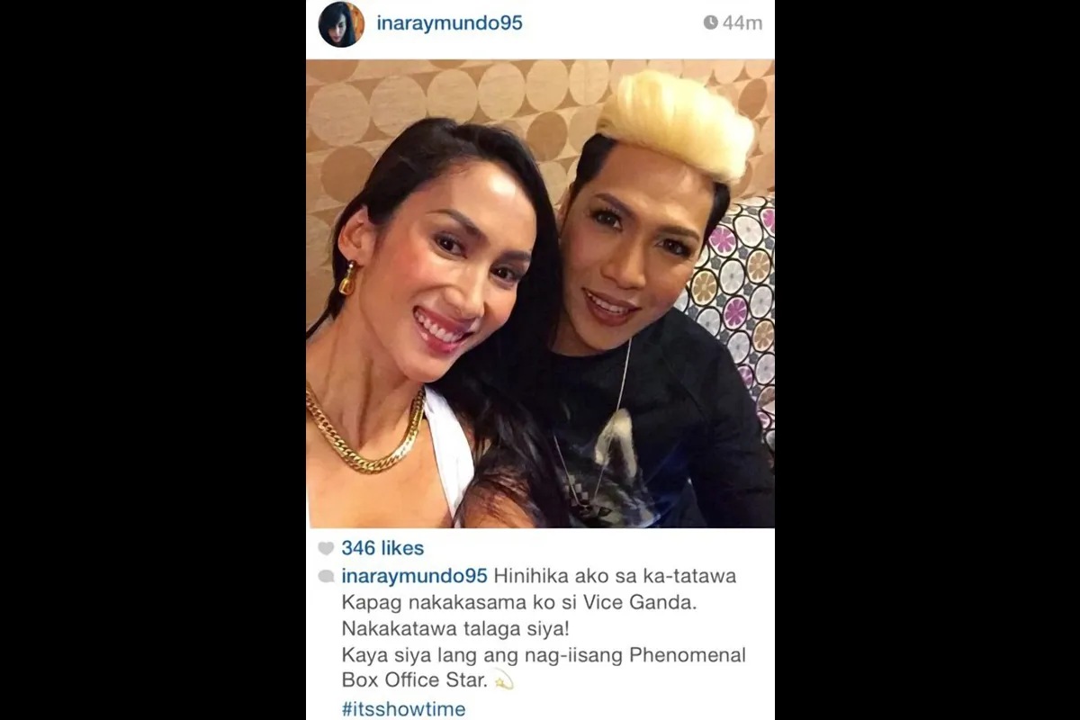 Ina, hinihika kakatawa kay Vice | ABS-CBN Entertainment