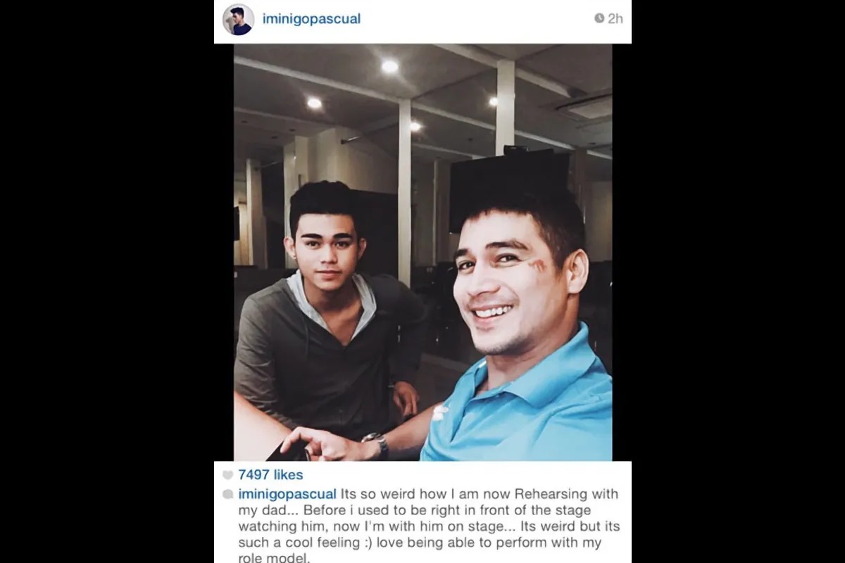 Iñigo loves being able to perform with his role model | ABS-CBN ...