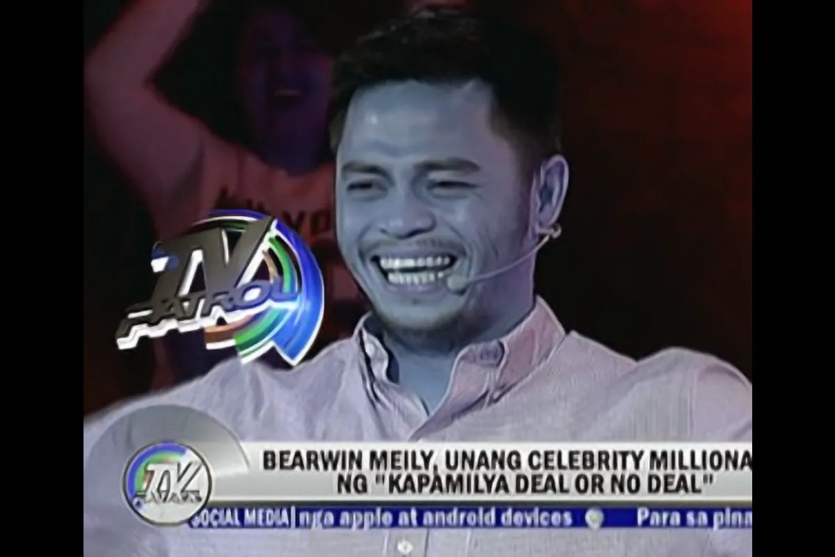 Bearwin Meily, unang celebrity millionaire ng 'Kapamilya Deal or No ...