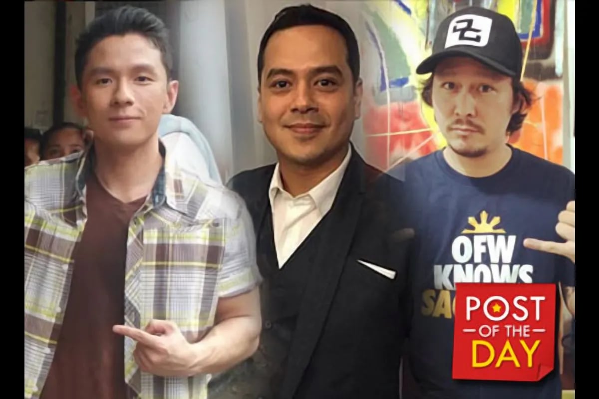 A young Baron Geisler, Marc Solis and John Lloyd Cruz | ABS-CBN ...