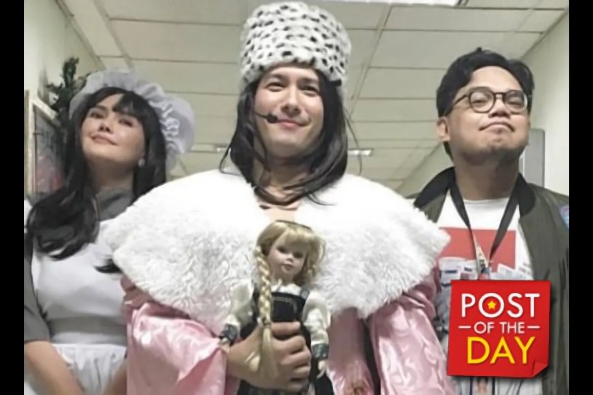 LOOK: John Prats as “Princess Sarah” | ABS-CBN Entertainment
