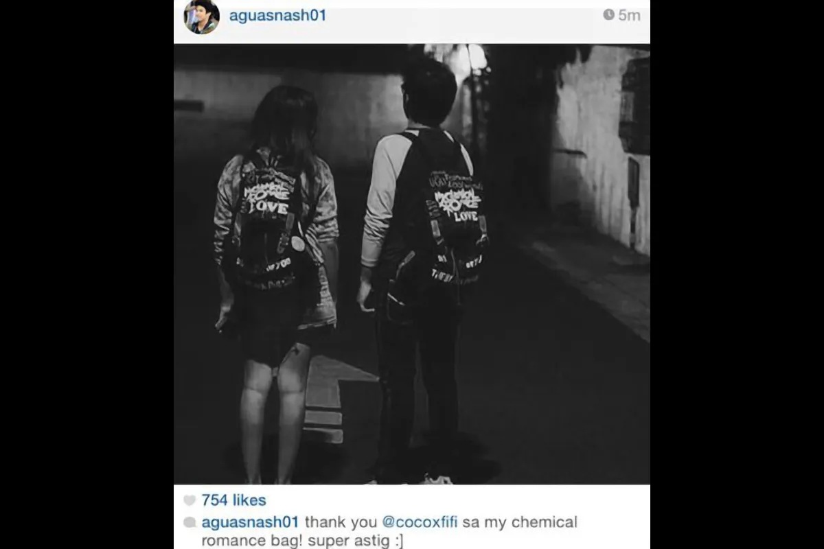 Nash and Alexa spotted sporting their couple bags | ABS-CBN Entertainment
