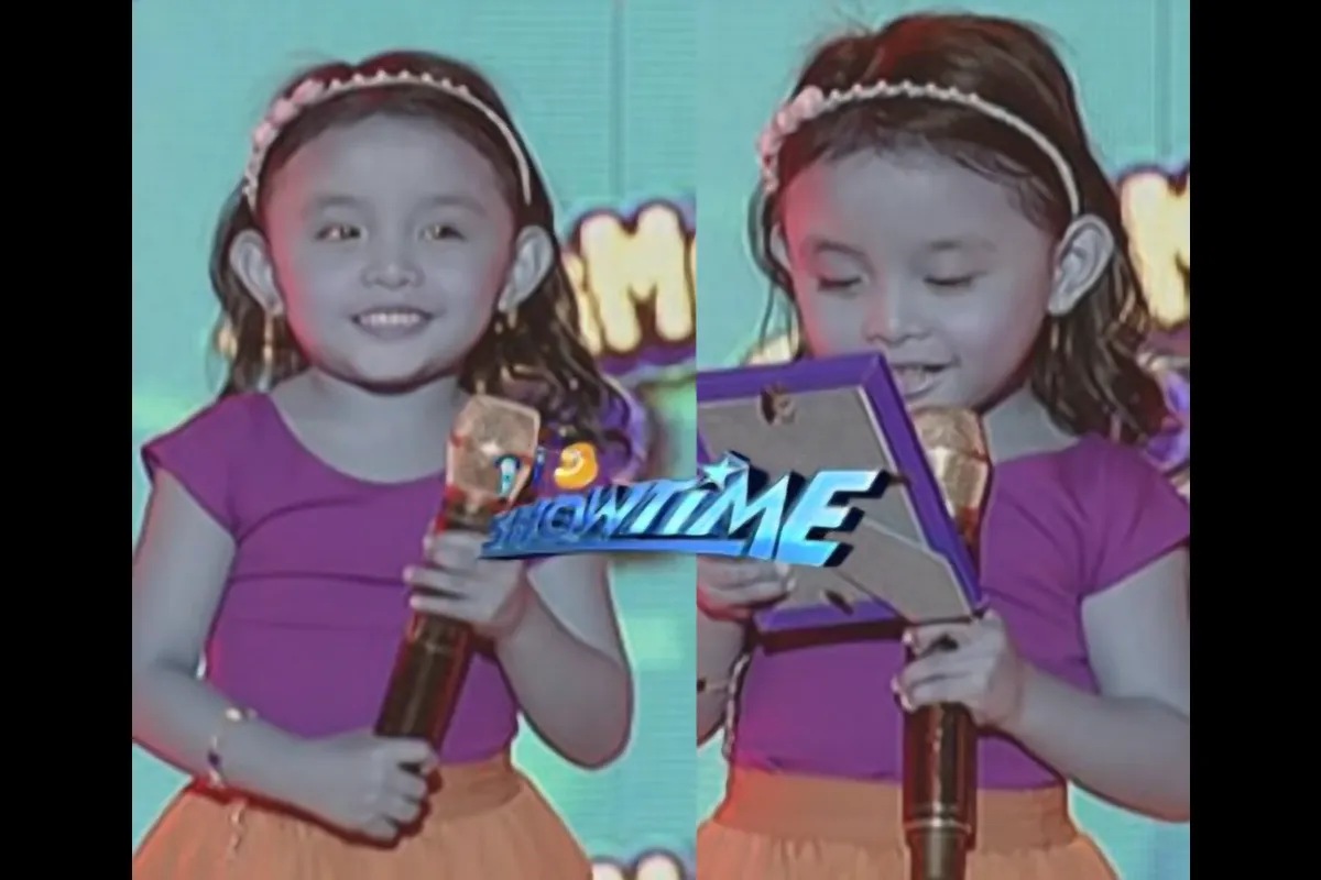 Cute na cute na Mini Me ni Janella Salvador nagpa Oh My G rin! | ABS ...