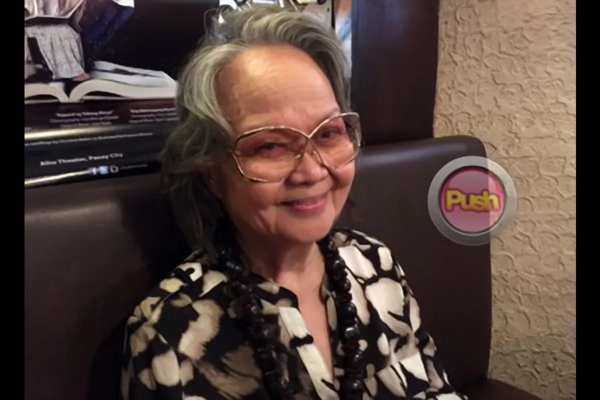 Veteran actress Luz Fernandez reprises role onstage as Lola Basyang ...