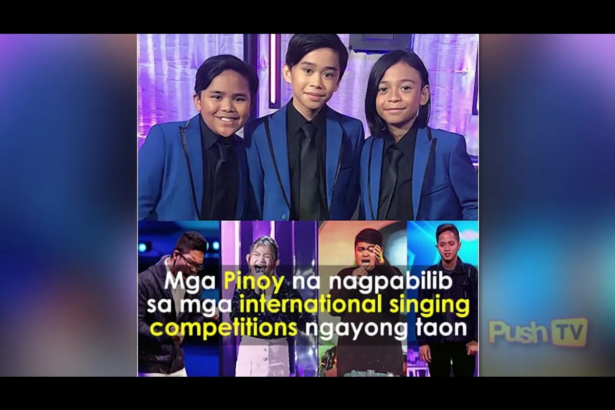Mga Pinoy na nagpabilib sa mga international singing competition ...