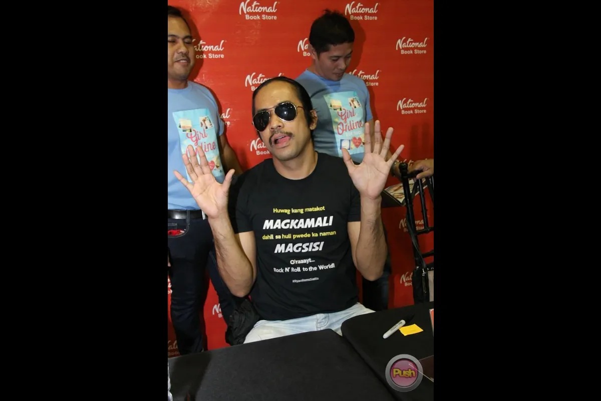 Ryan Rems launches his first book | ABS-CBN Entertainment
