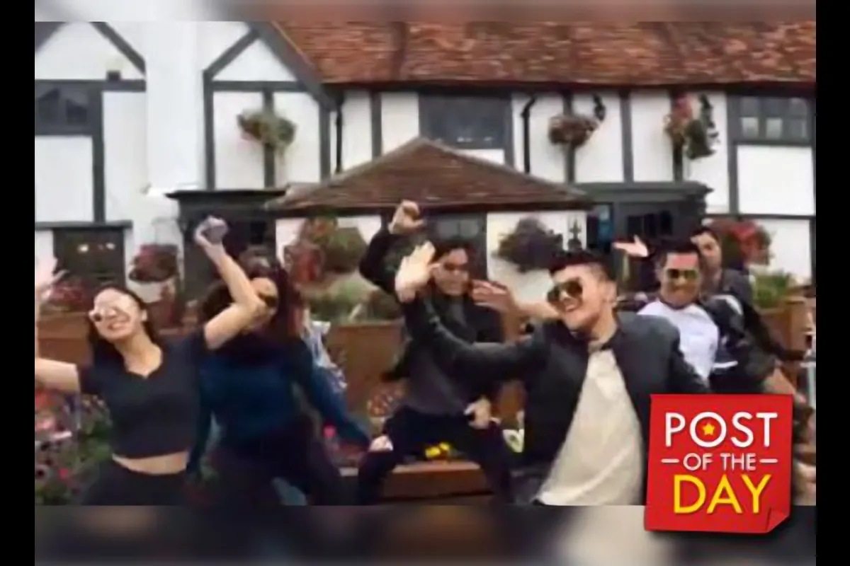 WATCH: Kapamilya stars do the Nae Nae in London | ABS-CBN Entertainment