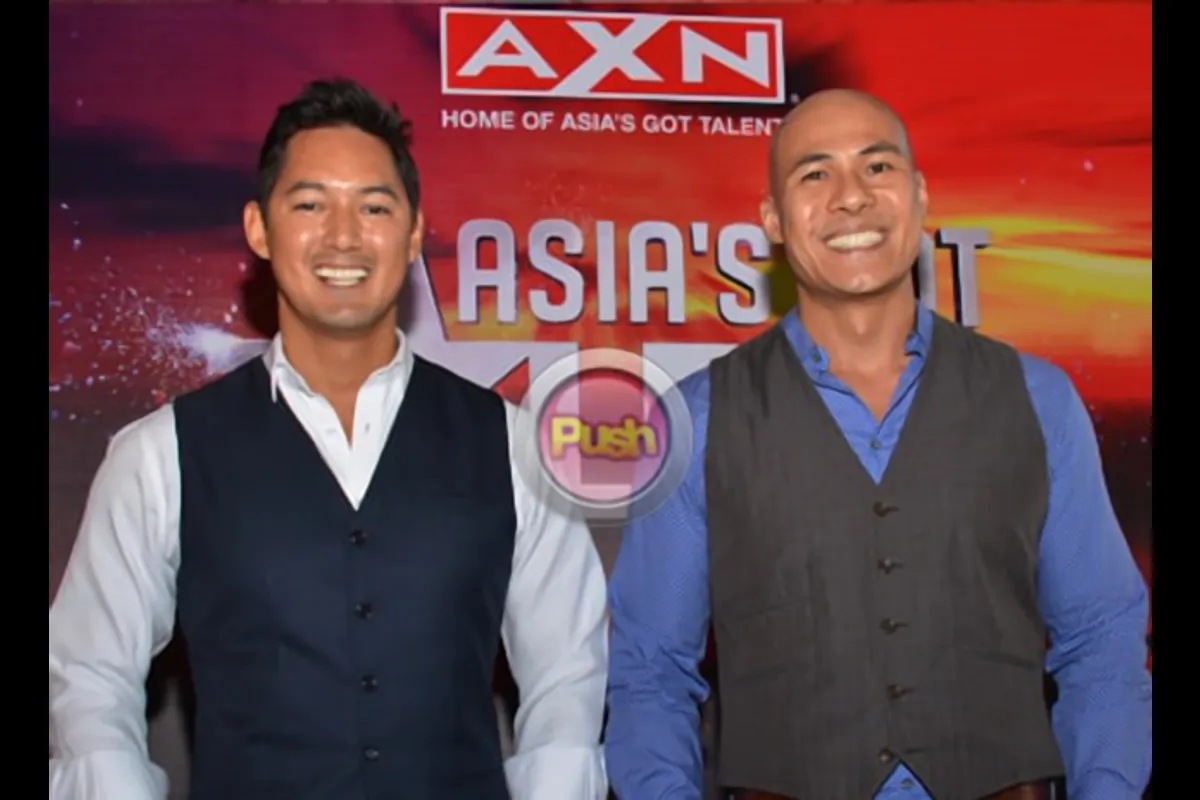 Marc Nelson and Rovilson Fernandez are proud to host ‘Asia's Got Talent ...