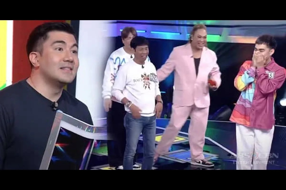 Rainbow Rumble: Luis, tawang-tawa sa ‘Tile Breaker’ nina MC, Lucas at Long | ABS-CBN Entertainment