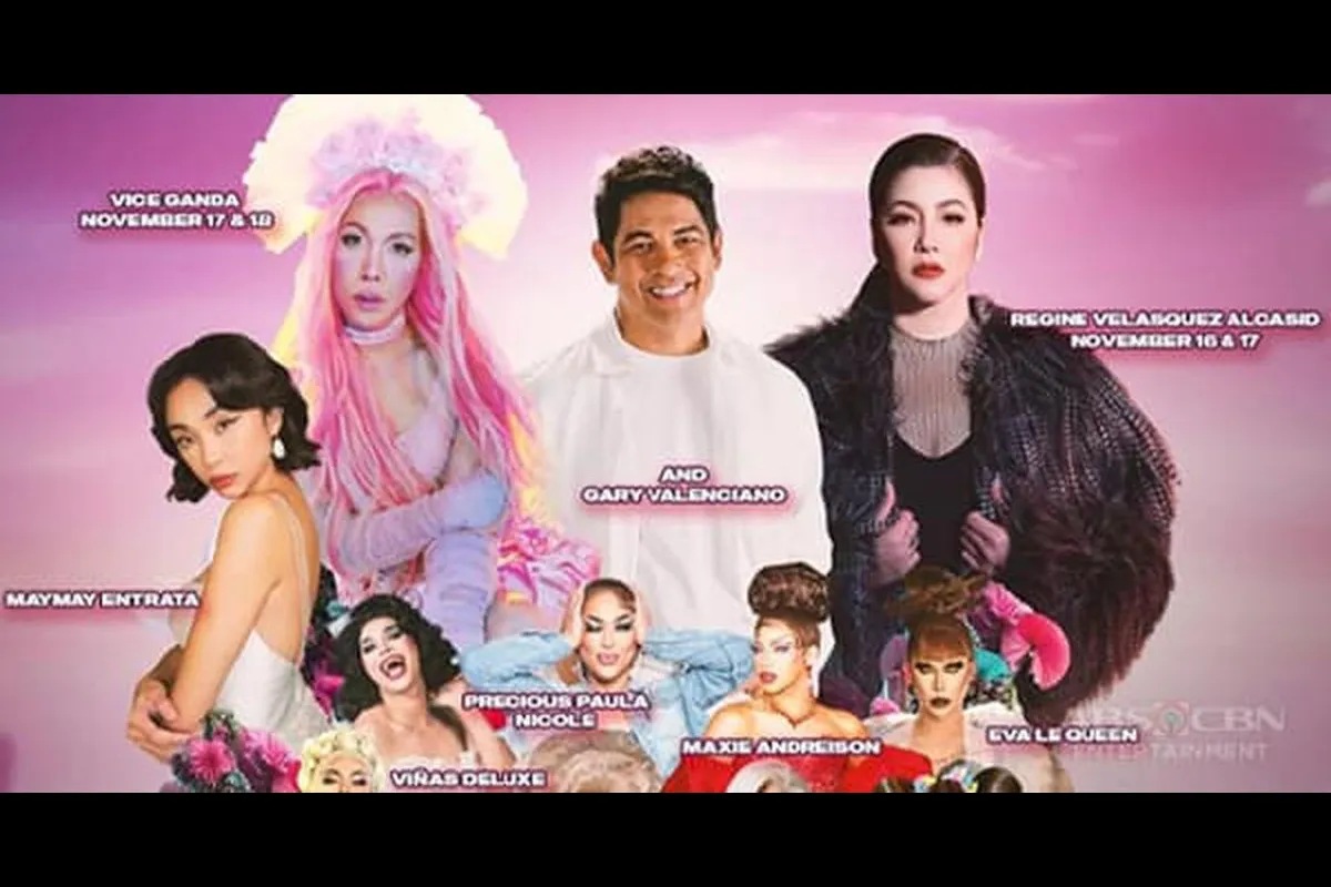 TV Patrol: Gary V, Regine Velasquez, Vice Ganda, Maymay at ilang drag ...