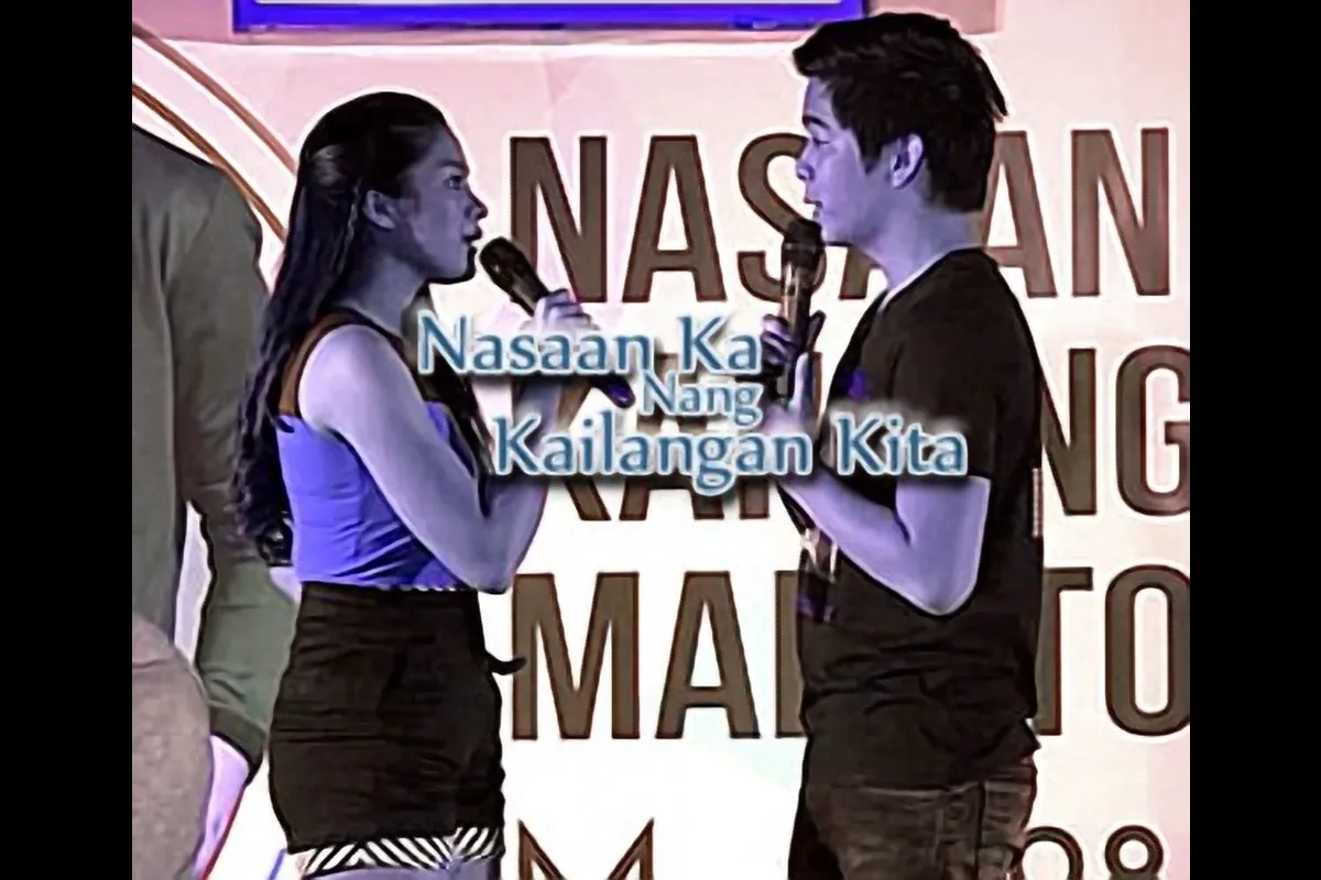 Jane, Joshua sing 'Ako'y Sayo At Ika'y Akin Lamang' at the NKNKK Mall ...