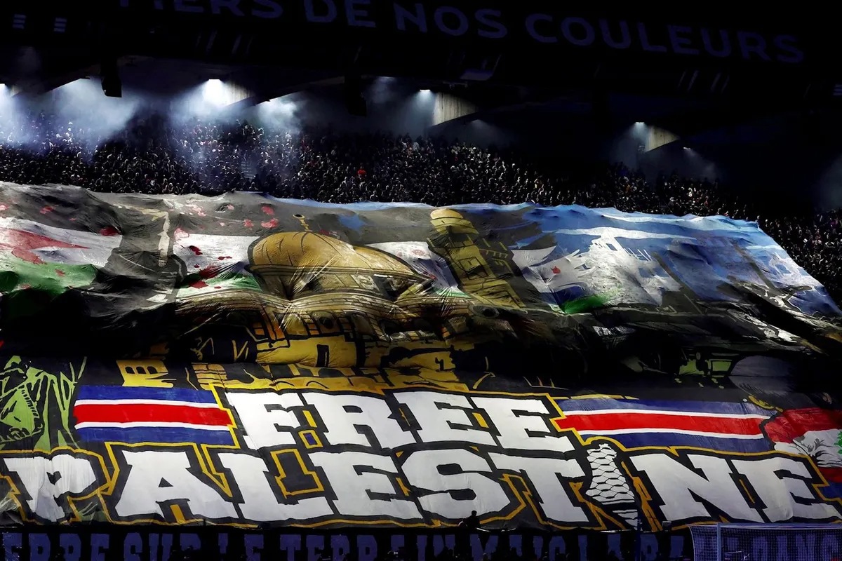 PSG 'Free Palestine' banner has no place in football: French minister ...