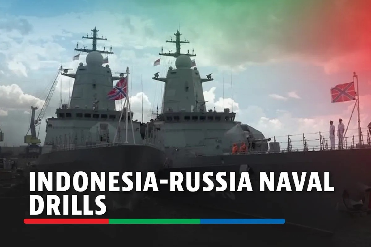 Indonesian, Russian navies hold joint drills in Java Sea | ABS-CBN News