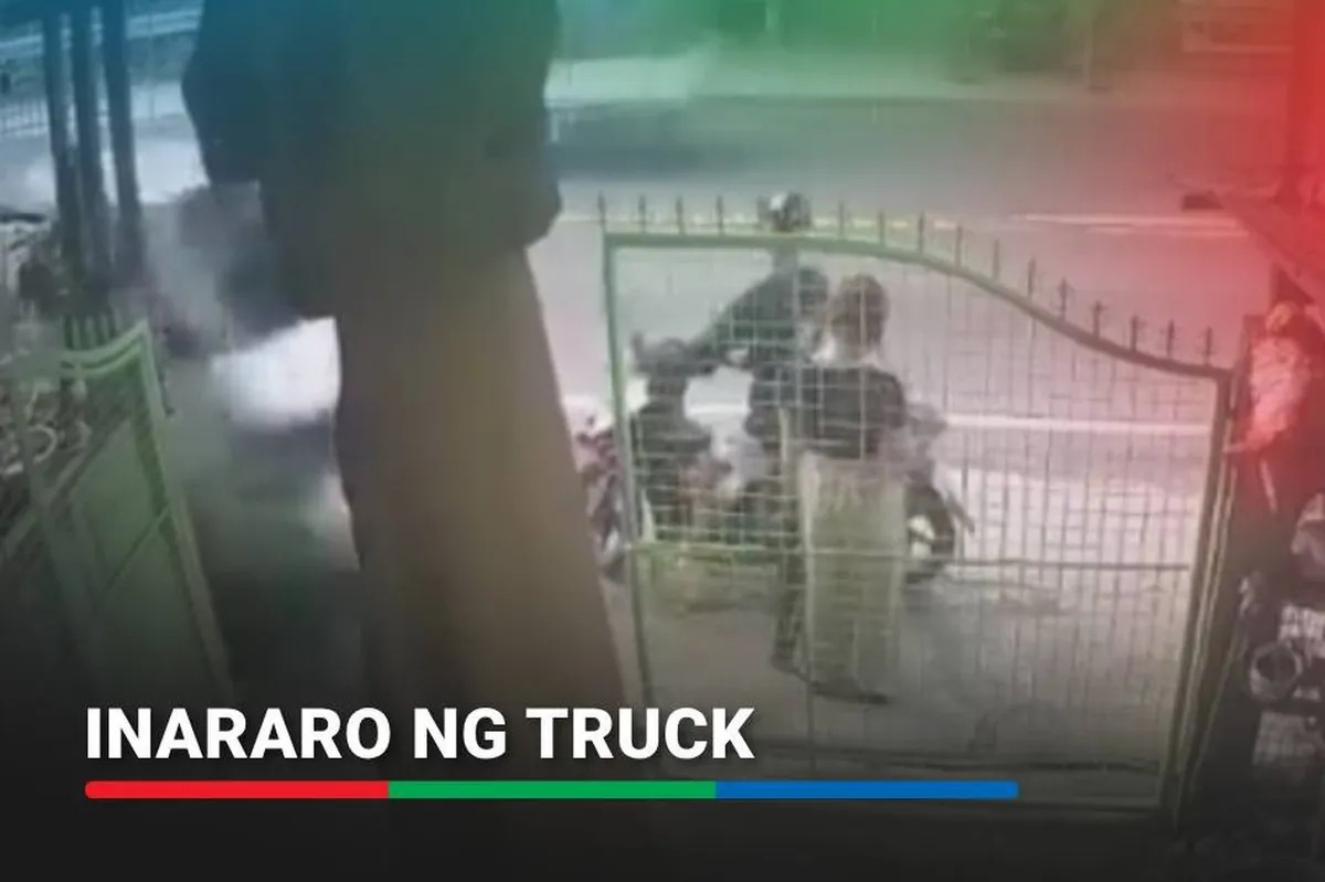 Panoorin: Mga sasakay sana ng motorsiklo, inararo ng truck sa Cebu ...