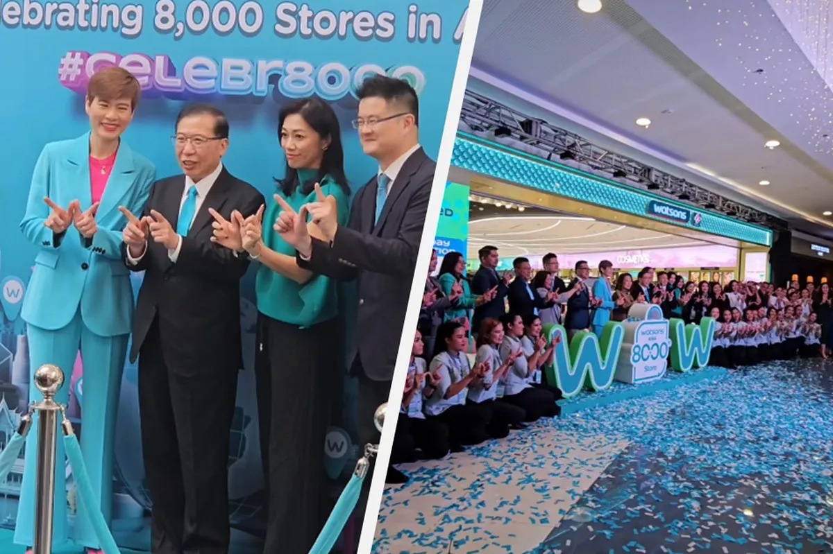 Sy family attends the opening of Watsons’ 8,000th store in SM MOA | ABS ...