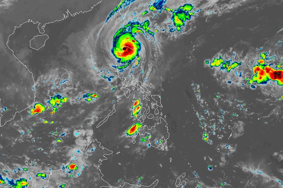 Typhoon Marce makes another landfall over Sanchez-Mira, Cagayan | ABS ...