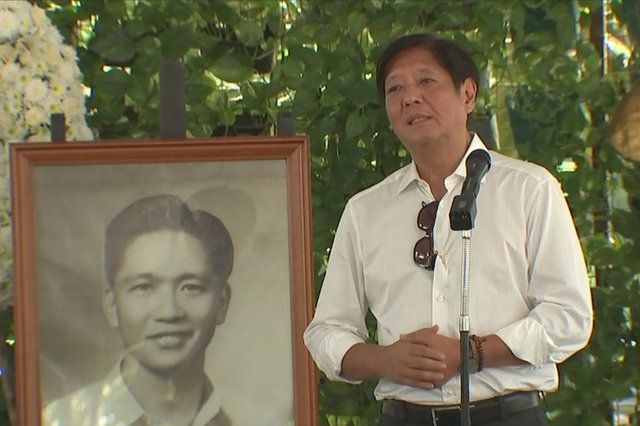 Marcos Jr. mum on VP Duterte's threat to exhume father's remains | ABS ...