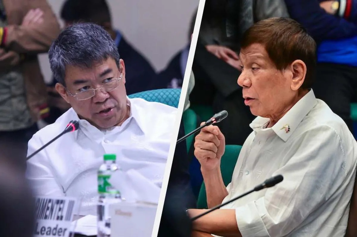 'Hindi na kami close': Pimentel says Duterte has no influence over him ...