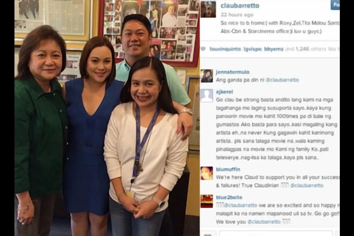 Claudine Barretto makes surprise visit at ABS-CBN, reconciles with ...