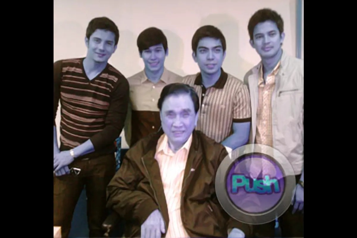 Ramon Revilla Sr. meets the second batch of Agimat boys | ABS-CBN ...