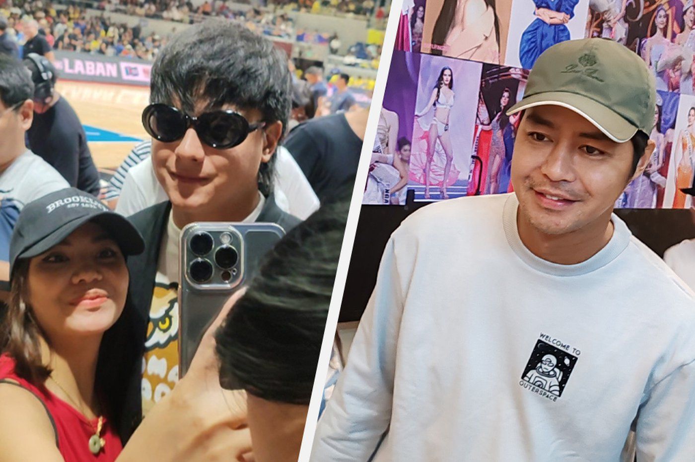 Daniel Padilla, Zanjoe Marudo enjoy PBA Finals action | ABS-CBN Entertainment