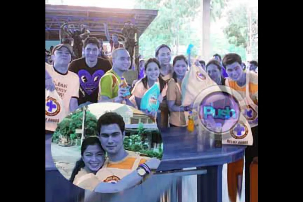 Angel Locsin and Phil Younghusband lead a relief operation for Typhoon ...