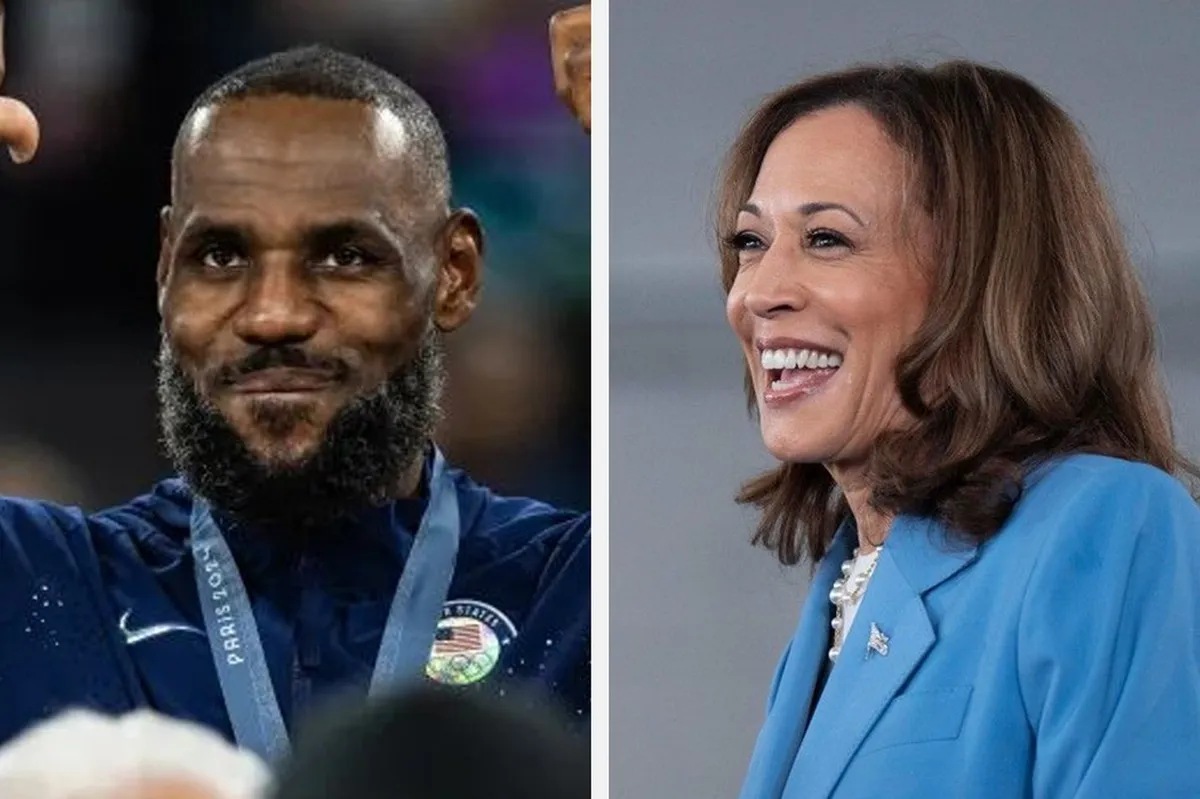 LeBron James backing Harris in US election battle | ABS-CBN Sports