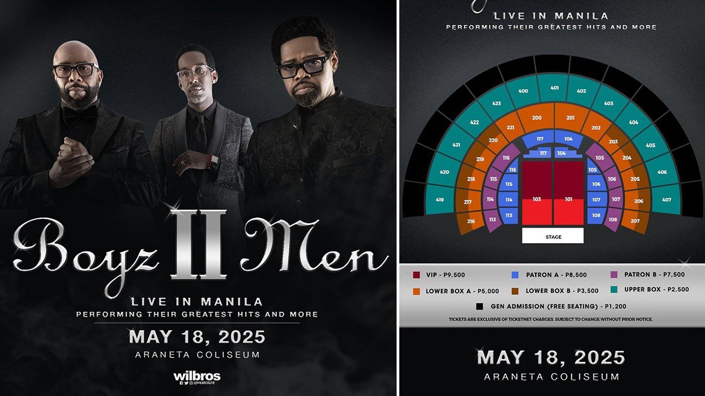 Boyz II Men returns to Manila in May 2025 | ABS-CBN Entertainment