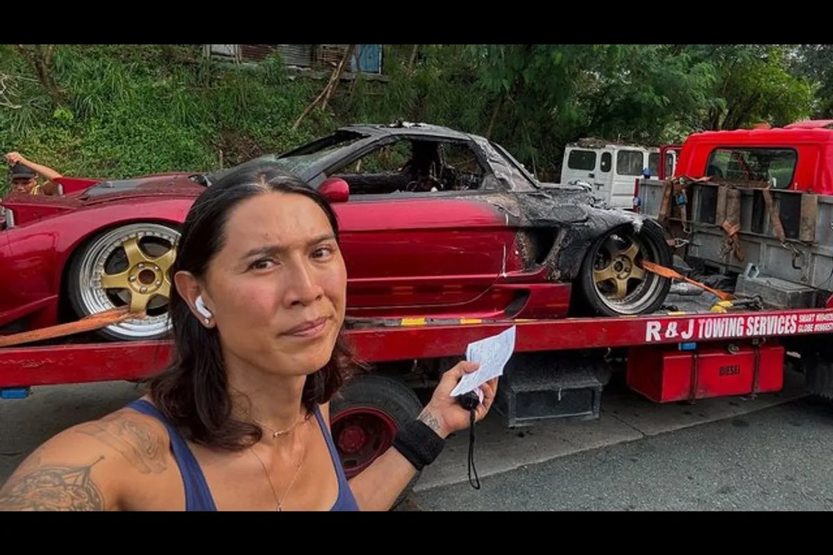 WATCH: Angie Mead King shares video of car catching fire | ABS-CBN ...