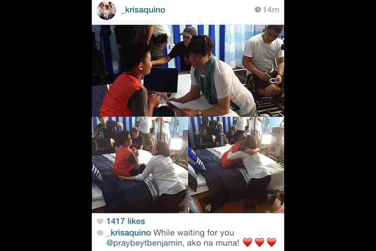 Kris shoots a scene for Praybeyt Benjamin 2 | ABS-CBN Entertainment