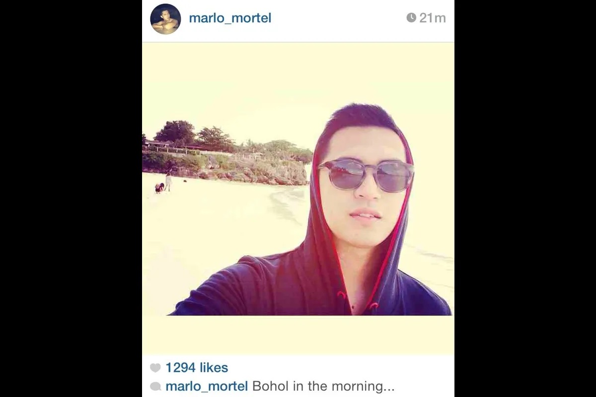 Marlo Mortel's selfie in Bohol | ABS-CBN Entertainment