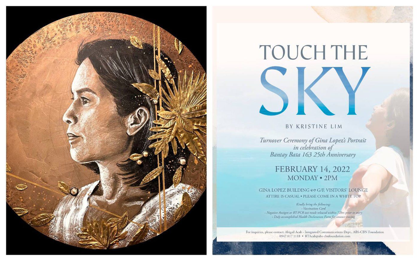 Portrait Immortalizes Philanthropist Gina Lopez And Her Legacy | ABS ...