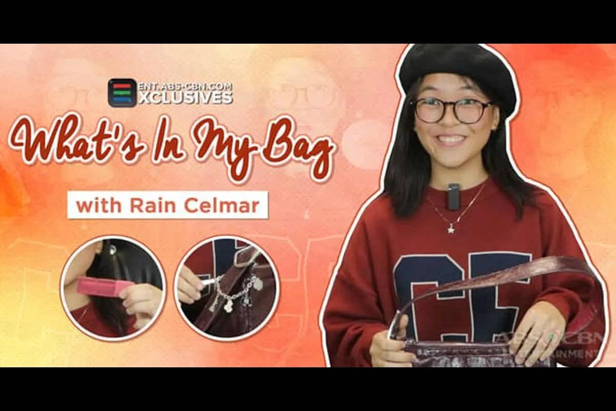 Rain Celmar reveals her must-haves in this bag raid! | ABS-CBN Entertainment