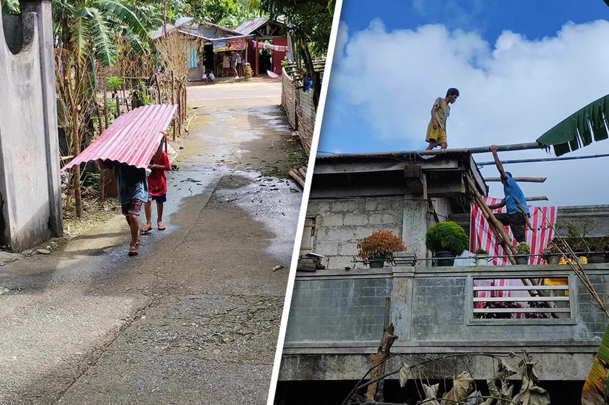 Mga residente ng Viga, Catanduanes naghahanda na sa bagyong Pepito ...