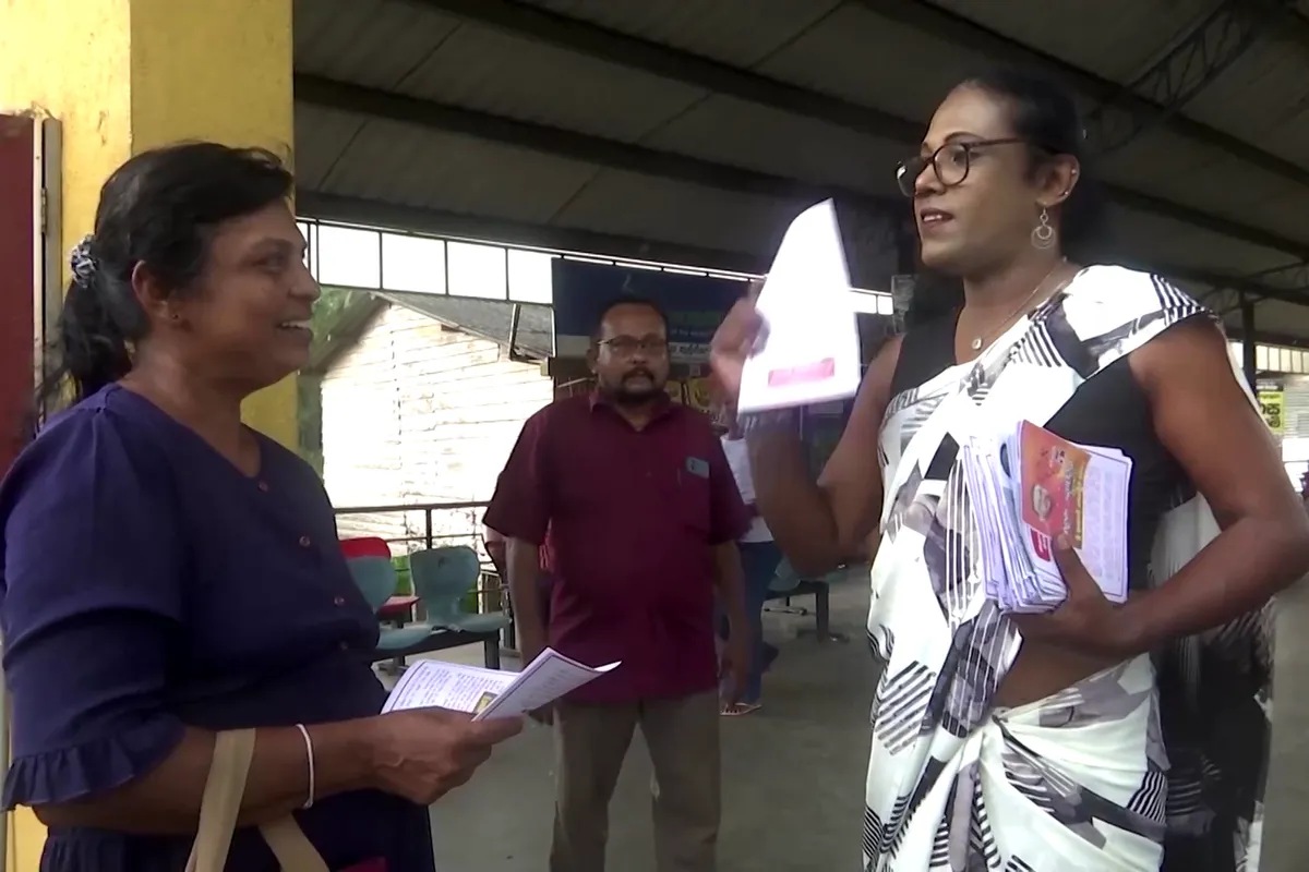 Sri Lanka's first transgender candidate hopes to break political ...