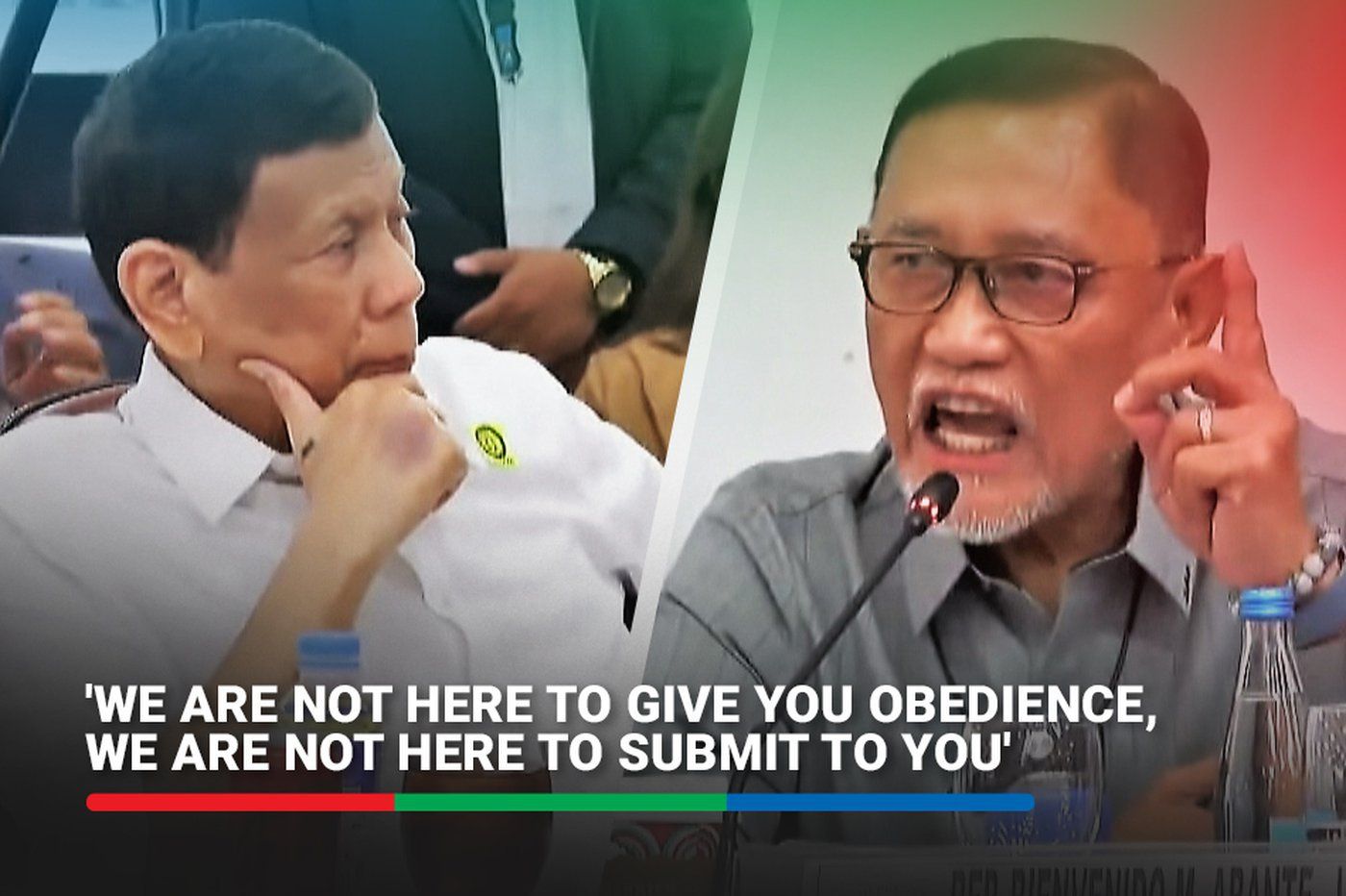 'Kapag kayo nagmura...': Abante warns Duterte against cursing at quad ...