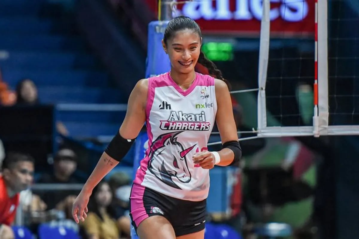 PVL: Akari overcomes debuting Gagate, ZUS Coffee for 2nd win | ABS-CBN ...