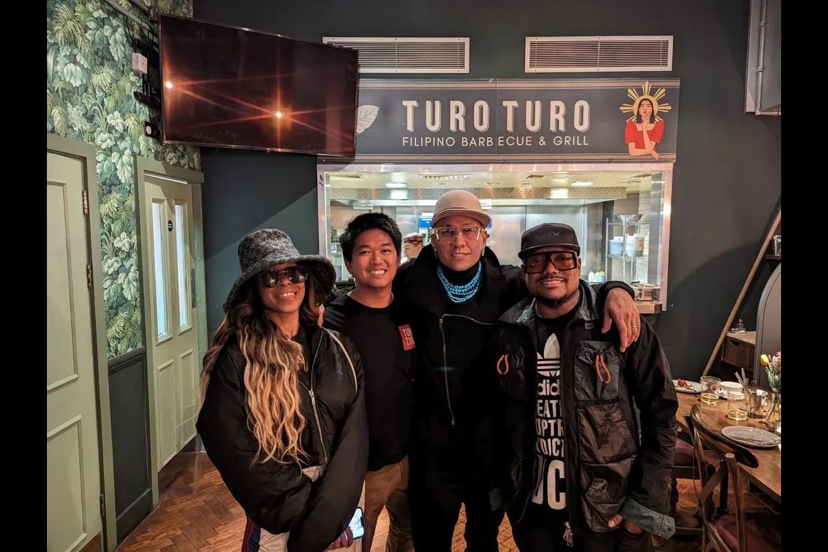 apl.de.ap opens Filipino restaurant in London | ABS-CBN Lifestyle