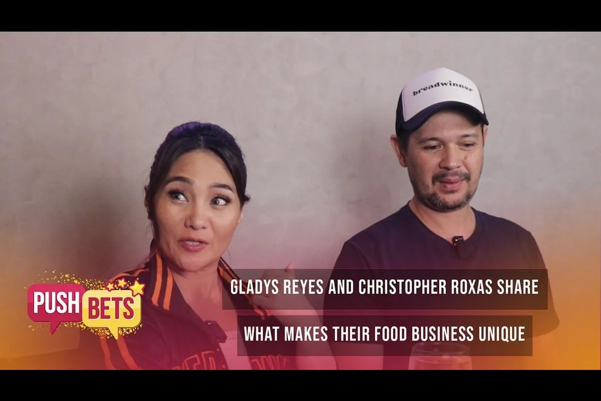 Gladys Reyes and Christopher Roxas share what makes their food business ...
