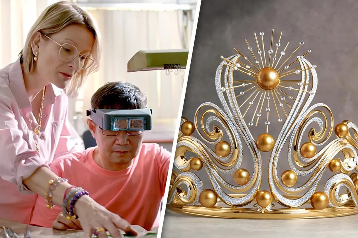 Jewelmer took 2 years to create 'Light of Infinity' crown for Miss ...