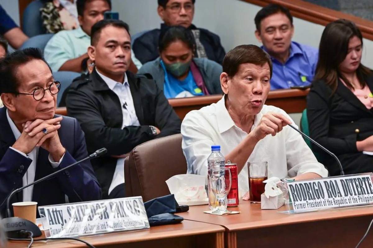 Duterte to question change in date of House Quad Comm hearing | ABS-CBN ...