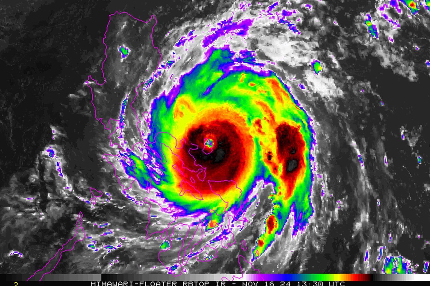 Super Typhoon Pepito hammers Catanduanes; Signal No. 5 still up in several Bicol areas | ABS-CBN ...