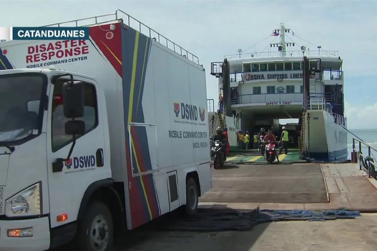 DSWD intensifies relief operations for typhoon-hit Catanduanes | ABS ...