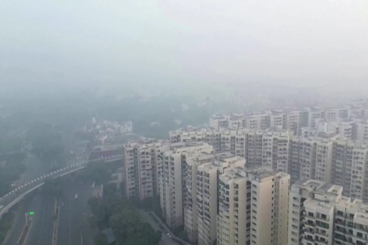 DRONE FOOTAGE: Indian capital covered in toxic haze | ABS-CBN News