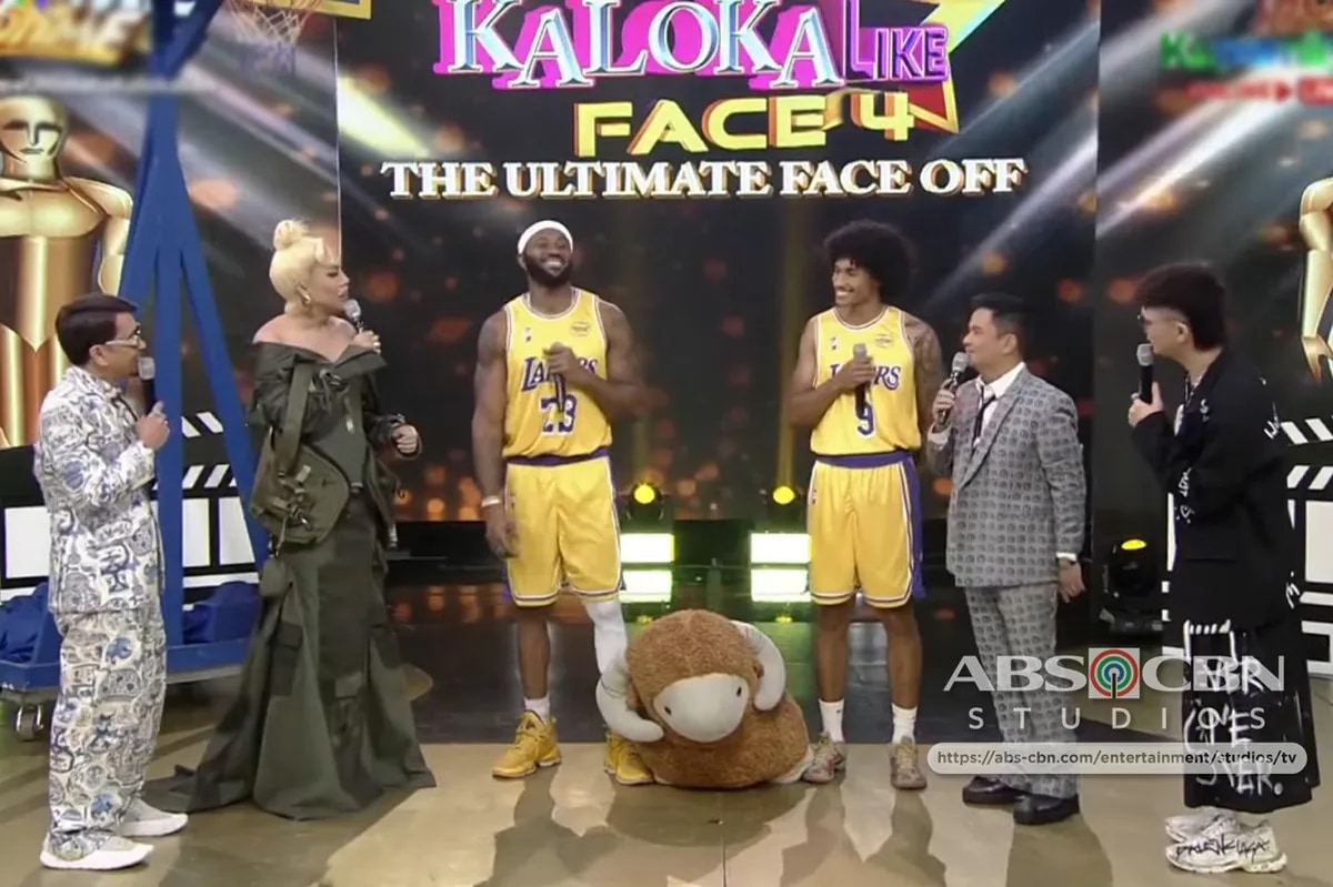 KalokaLike Face 4: Grand Finalist Lebron James, special guest si Bronny ...