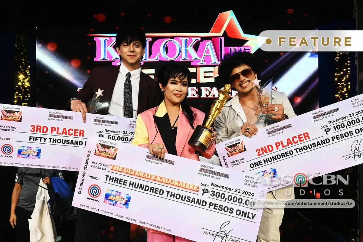 KZ Tandingan Kalokalike Vyan dela Cruz is the Ultimate Kalokalike Face ...