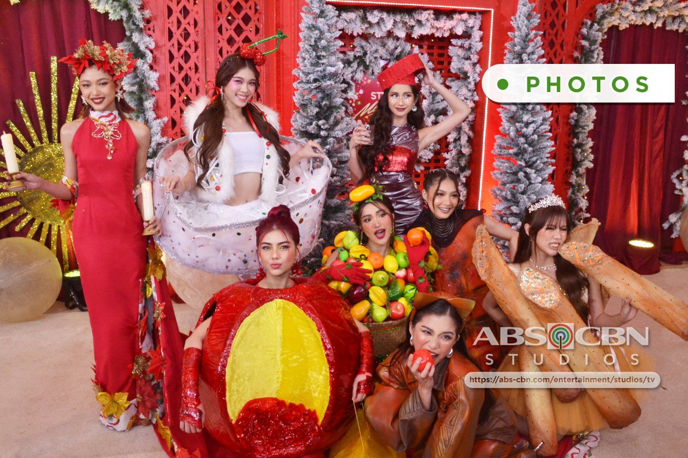 Bini Che Buena Ot8 Serves Pinoy Feast As Costumes For Star Magical Christmas 2024—photos Here