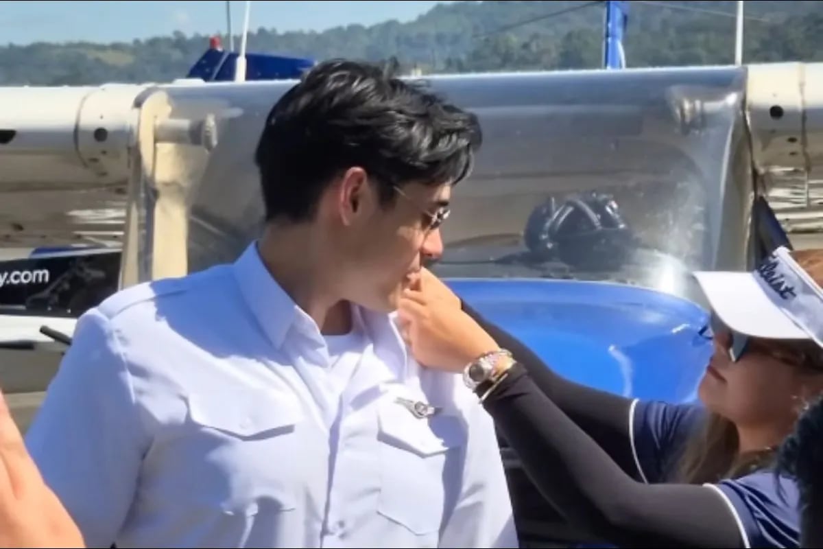 Xian Lim makes his first solo flight as student pilot | ABS-CBN Entertainment